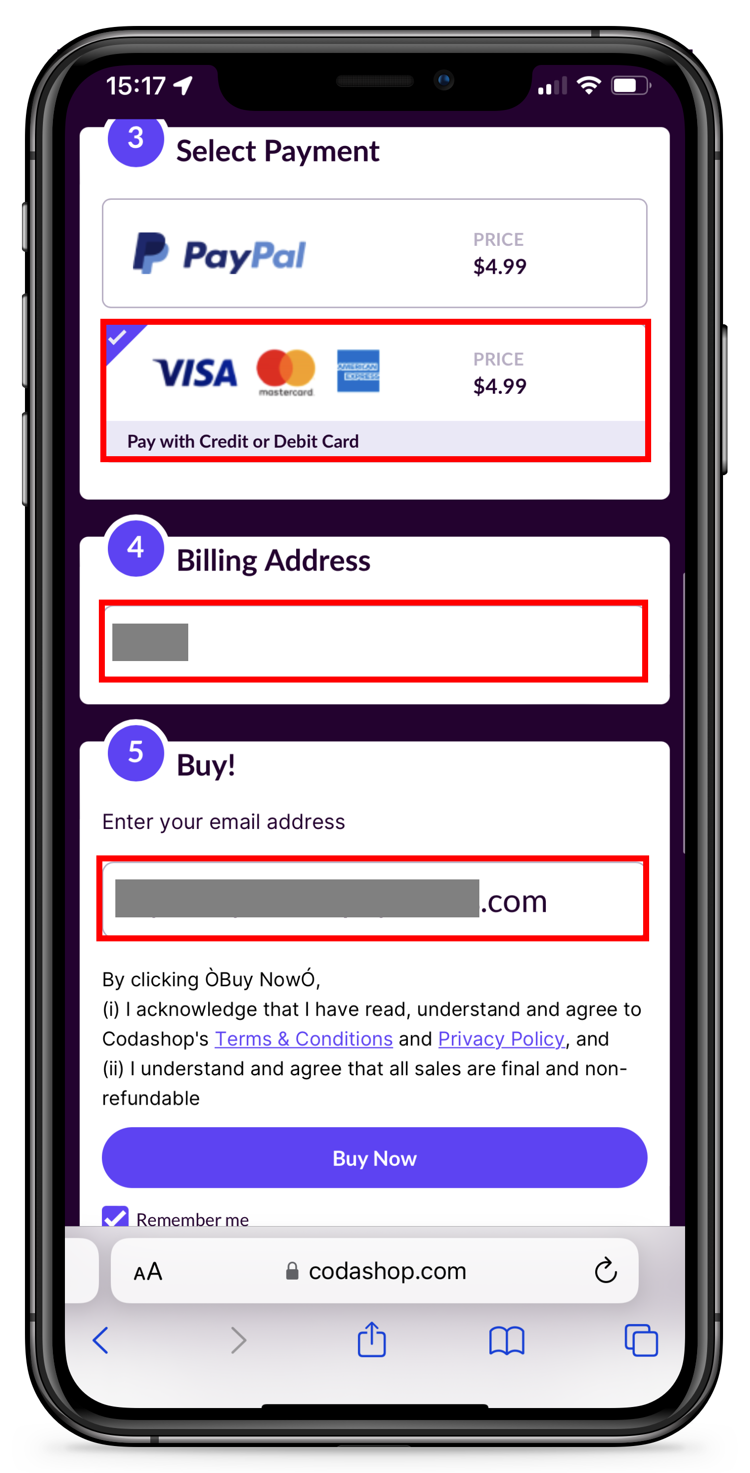 Comment effectuer un paiement par carte bancaire ? – Codashop Canada